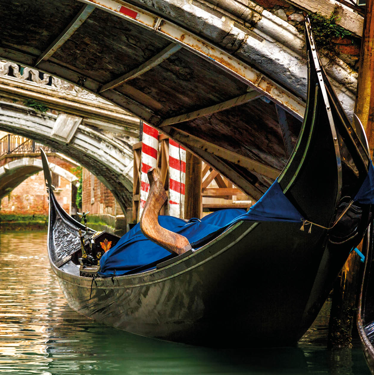 Gondola in a Venice canal