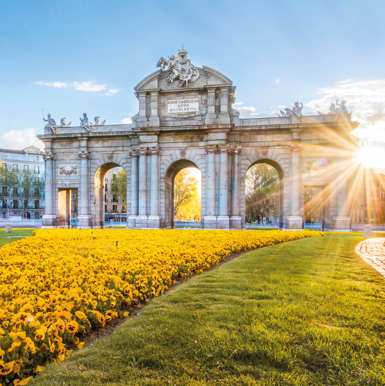 The Alacala Door (Puerta de Alcala) is a one of the ancient doors of ...